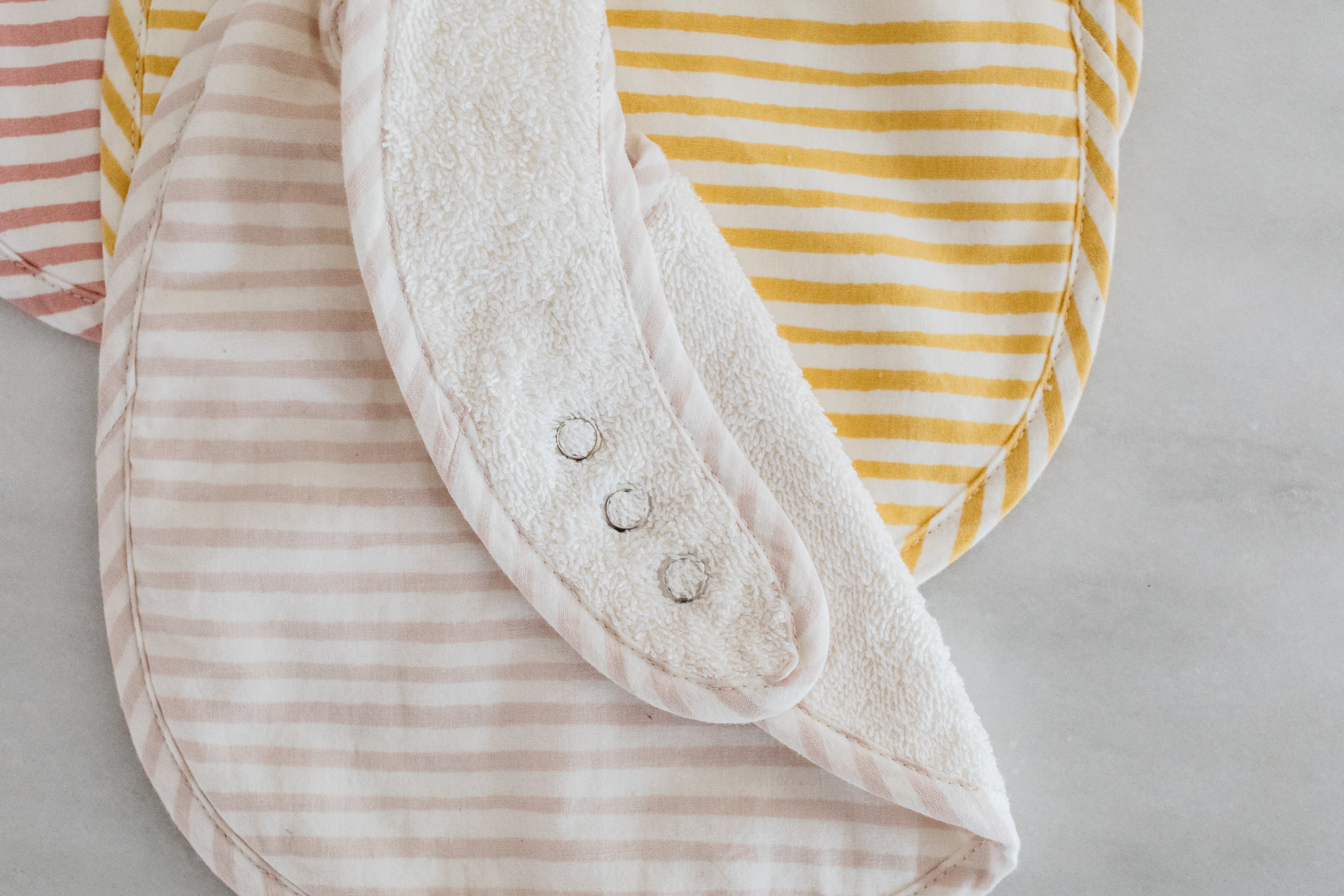 Bib Set of 3 - Stripes Away Petal – Pehr