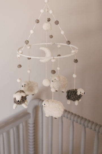 How To Hang a Baby Mobile From The Ceiling: 5 Easy Steps – Pehr
