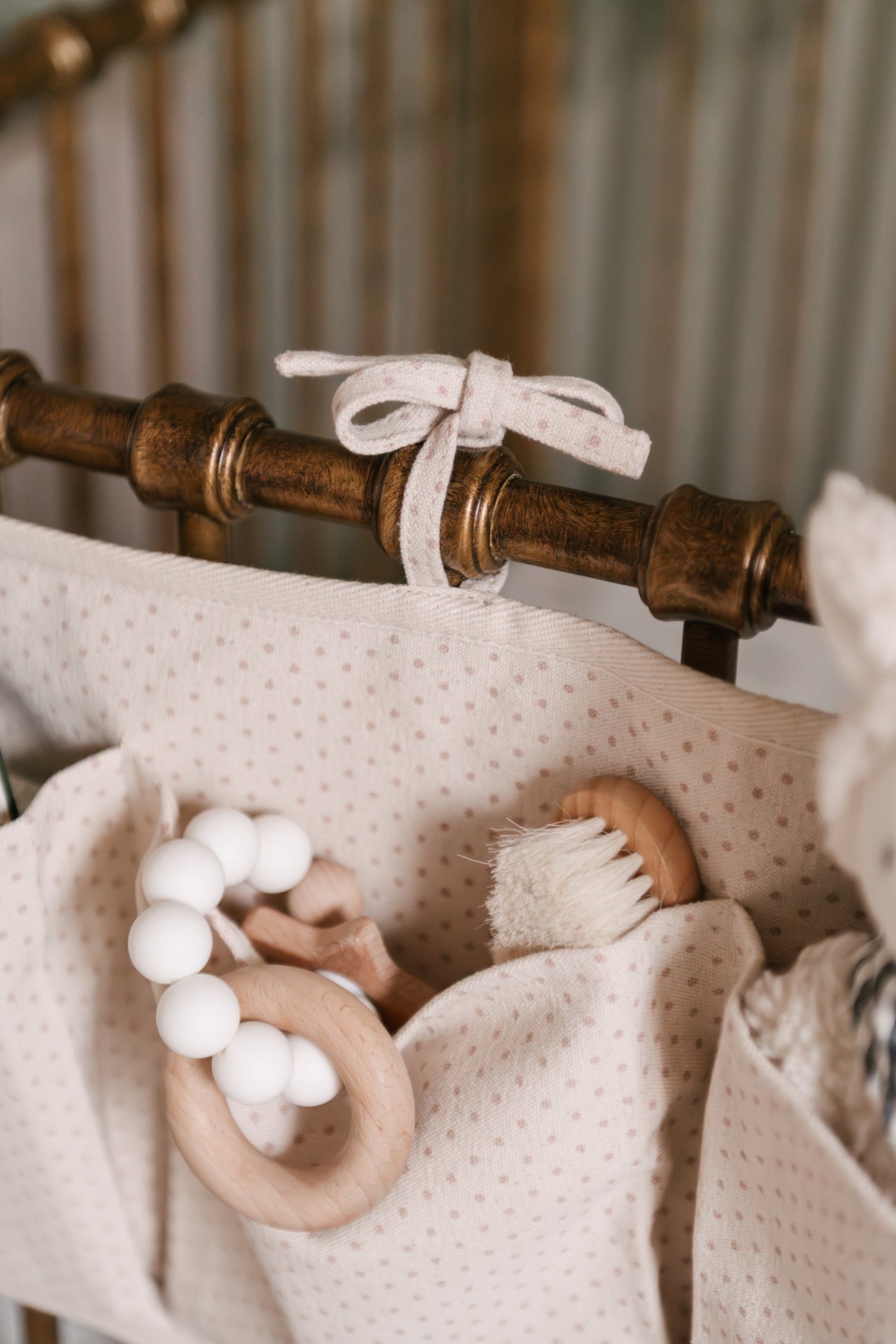 Caddy Organizer - Pin Dot Peony – Pehr